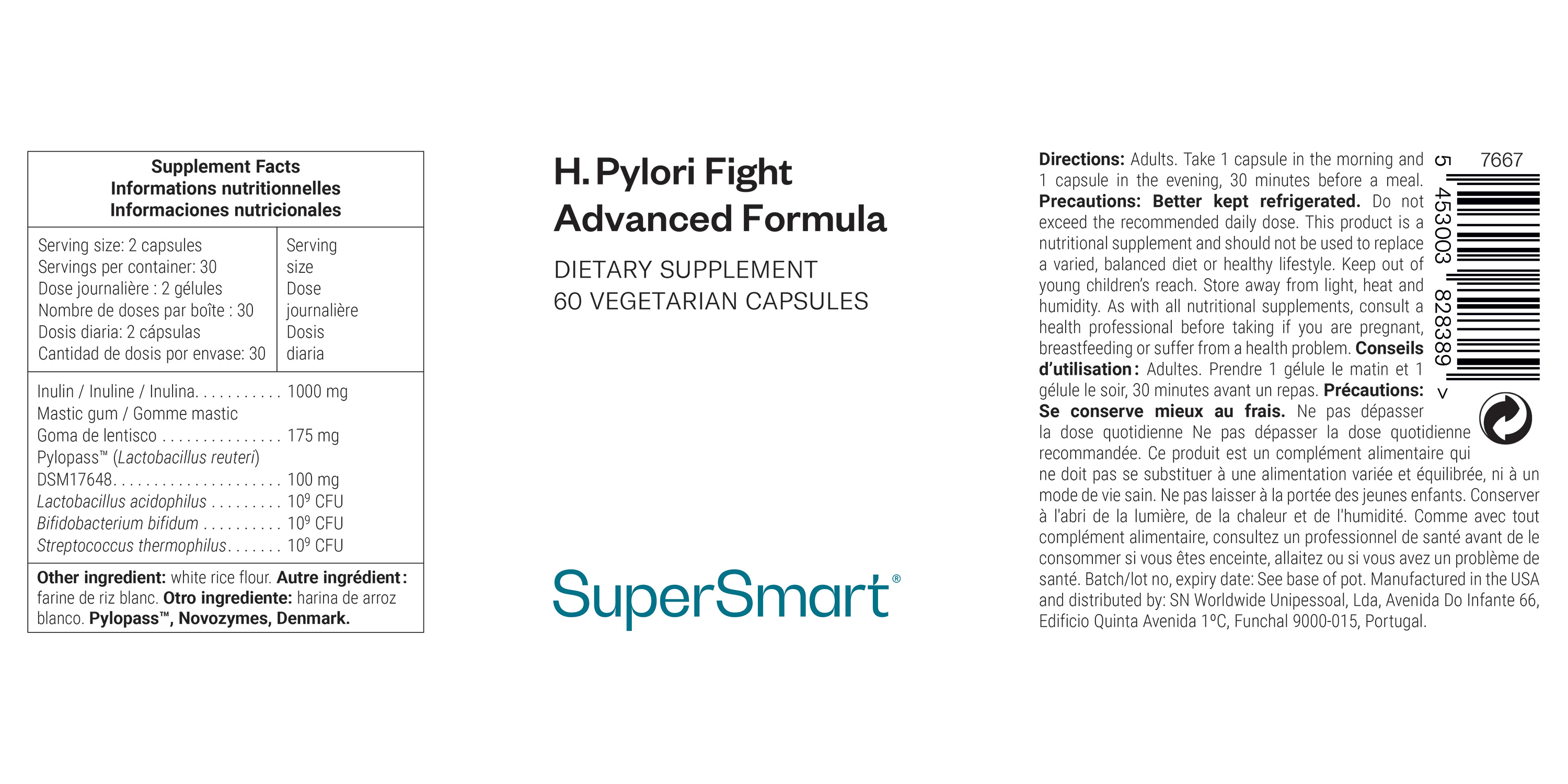 H. Pylori Fight Advanced Formula | Treatment for H. Pylori